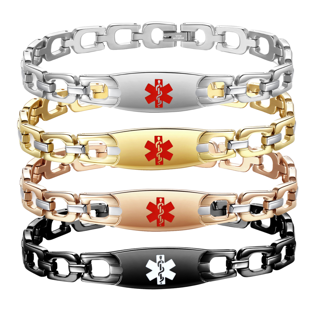 Amelia Medical ID Bracelet — My Identity - Medical ID Jewellery