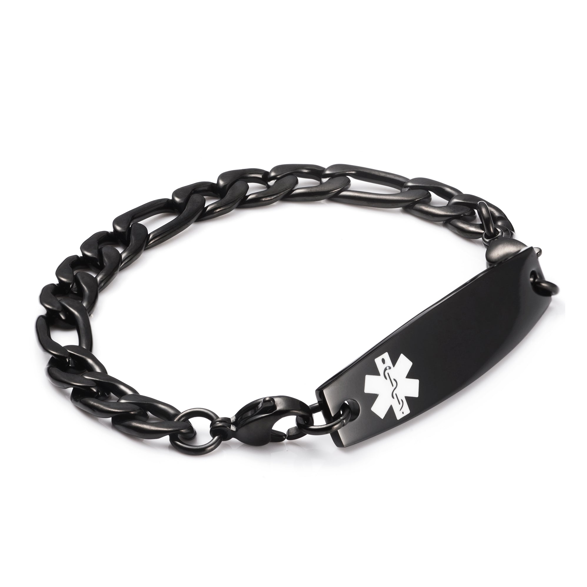 FIGARO Medical ID Bracelet - STAINLESS - My Identity — My Identity ...