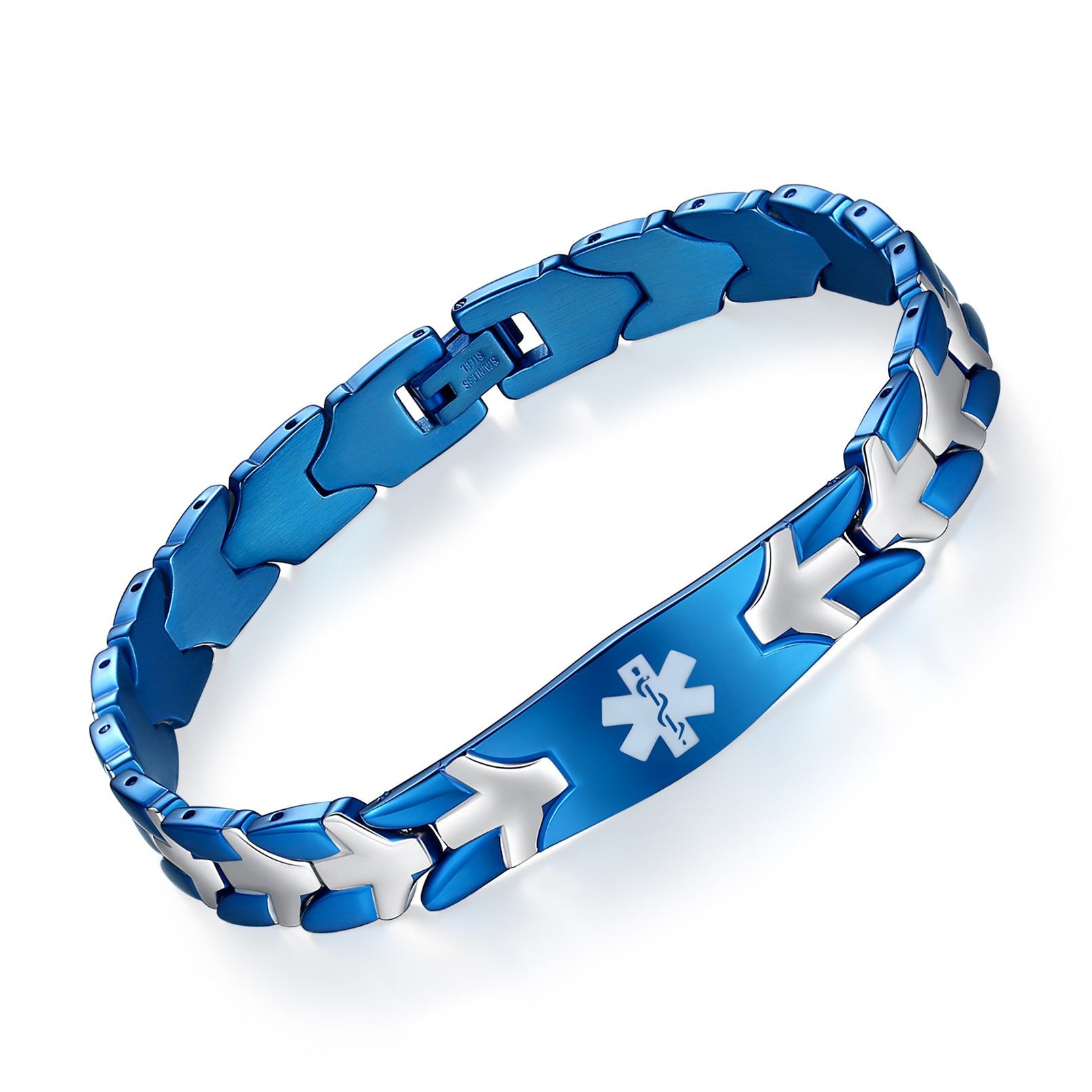 Aztec Medical ID Bracelet - My Identity — My Identity - Medical ID ...