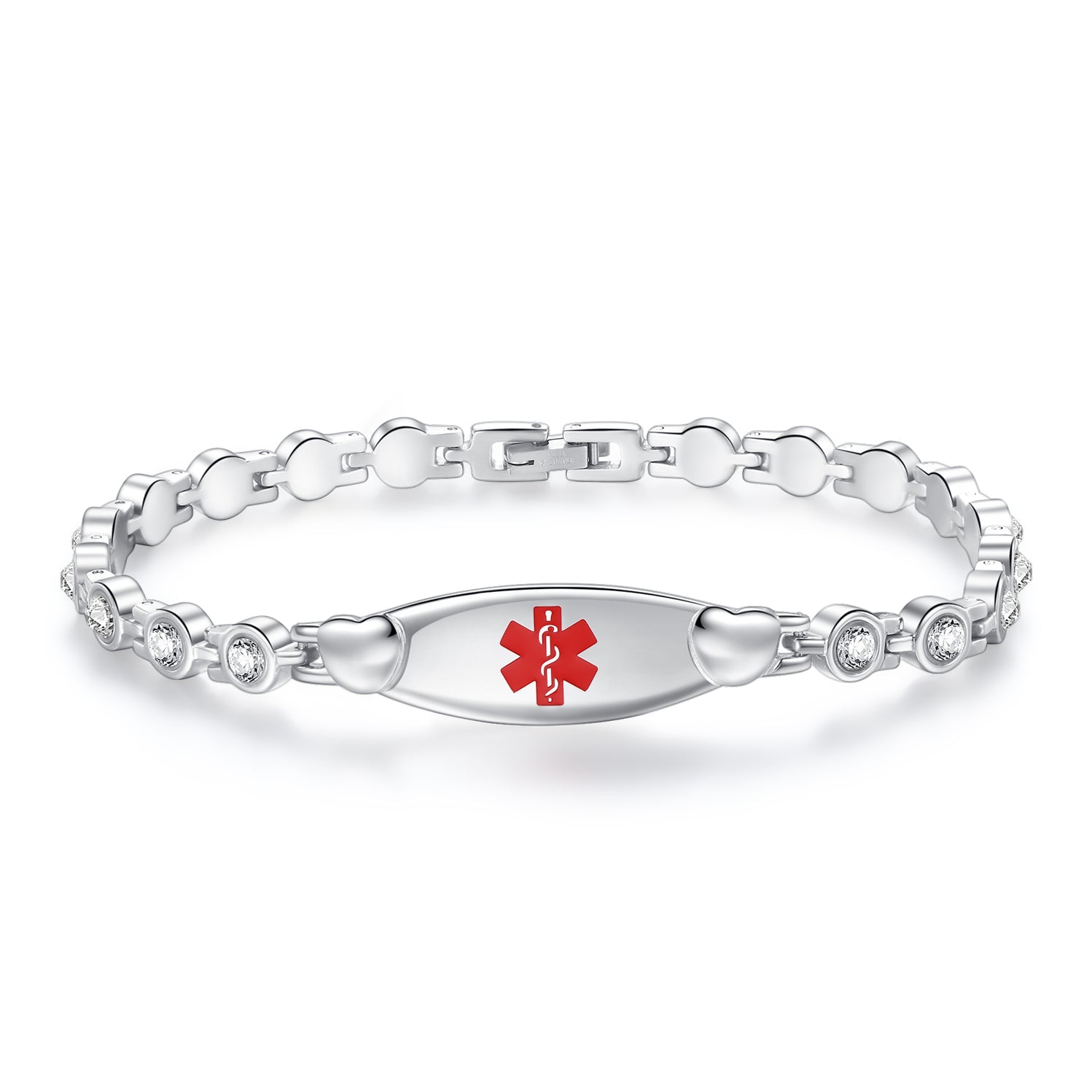 Bezel Medical ID Bracelet — My Identity - Medical ID Jewellery