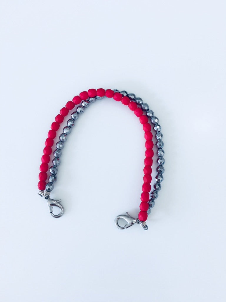 Racing Red Compatible Bracelet — My Identity - Medical ID Jewellery